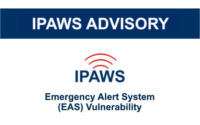 ALERT! Check Encoders for Emergency Alert System (EAS) Vulnerability ...